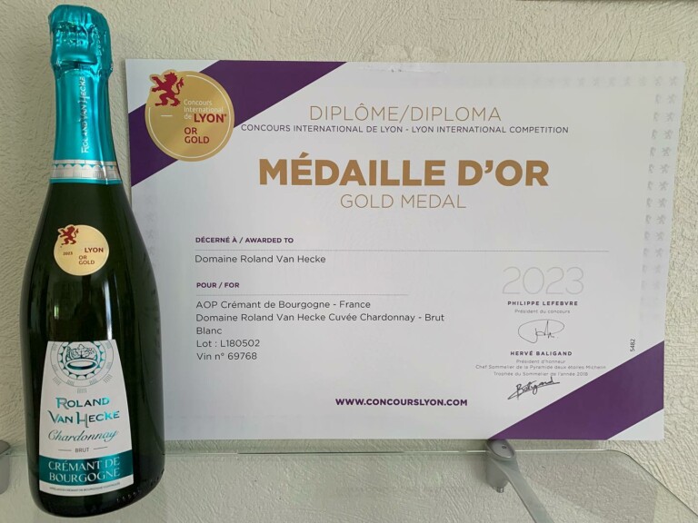 Médaille d'Or au Concours International de Lyon 2023 - DOMAINE ROLAND ...